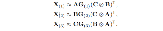 论文笔记（3）：Tensor Decompositions and Applications-CSDN博客