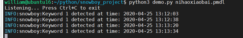 Python开发之路（4）— 使用 snowboy 做语音唤醒功能-CSDN博客