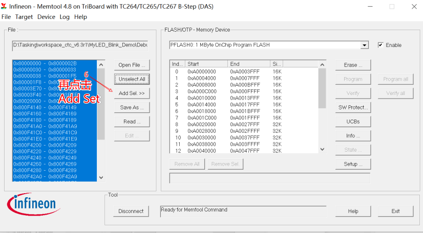 英飞凌(Infineon)TC264单片机初探---点亮一个LED_英飞凌tc264用什么软件编程-CSDN博客