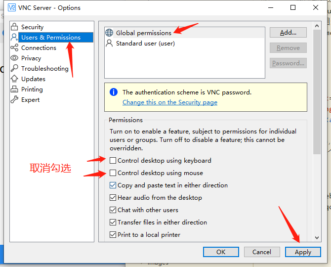 windows--realvnc server的安装配置_vnc server in user mode-CSDN博客