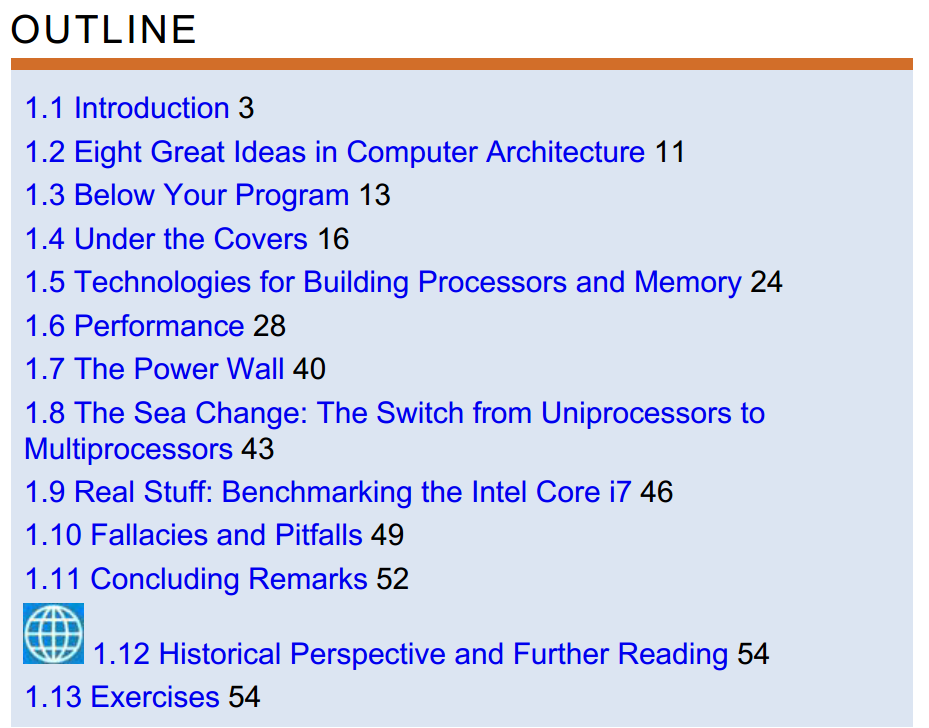 阅读日记：computer organization and design——RISC-V——chapter1——计算机如何抽象起来的_performance via pipelining ...