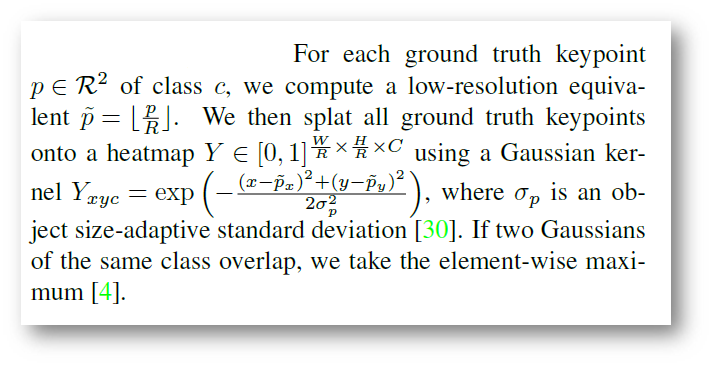 Understanding Heatmap in CenterNet from scratch - Programmer Sought