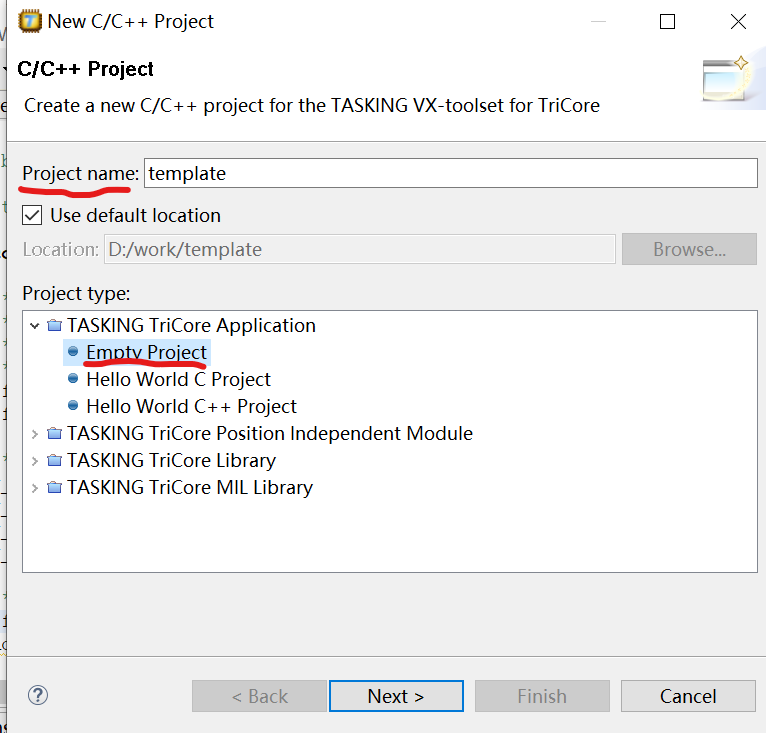 TC264学习（一）——新建TASKING工程_tasking lsl-CSDN博客