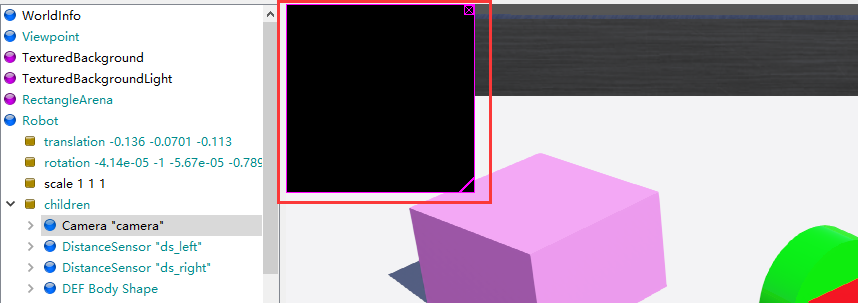 Webots 机器人仿真平台(十) 添加camera相机_webots camera-CSDN博客