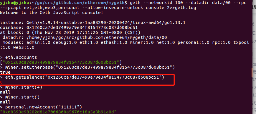 geth遇到的一些问题（miner.setCoinbase/ miner.start()）_miner.start() 报错-CSDN博客