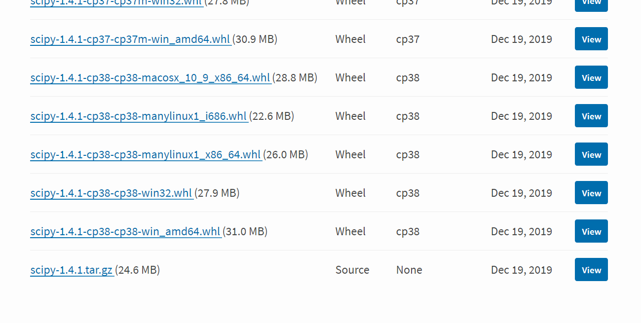 python:scipy 显示安装成功，但import导入时出现错误_from scipy.integrate import simpson会报错-CSDN博客