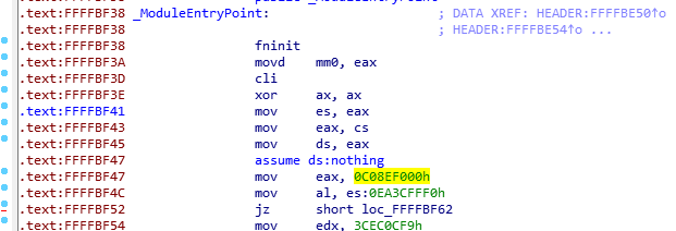 对[我所认识的BIOS]系列 -- CPU的第一条指令 一文扩充(I):Reset Vector和Bios Rom image_bios ...