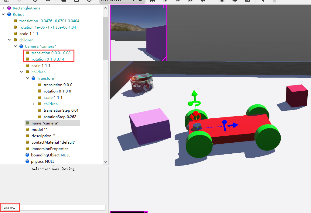 Webots 机器人仿真平台(十) 添加camera相机_webots camera-CSDN博客