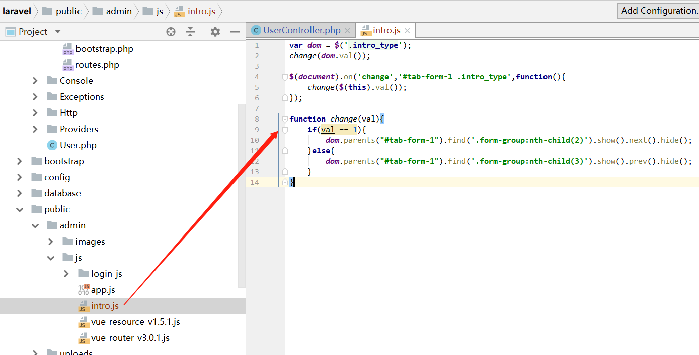 laravel-admin 实现动态form，检测select显示对应的表单内容_laravel-admin $form->select('type')->when-CSDN博客