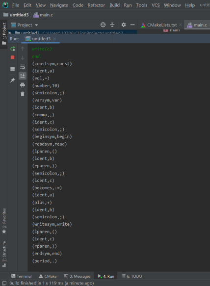 编译原理：PL/0语言词法分析_使用java语言编写pl 0编译程序的语义分析程序-CSDN博客