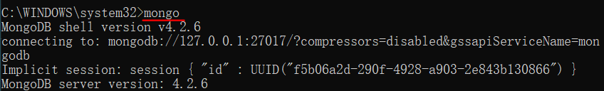 Error: couldn't connect to server 127.0.0.1:27017, connection attempt failed: SocketException ...
