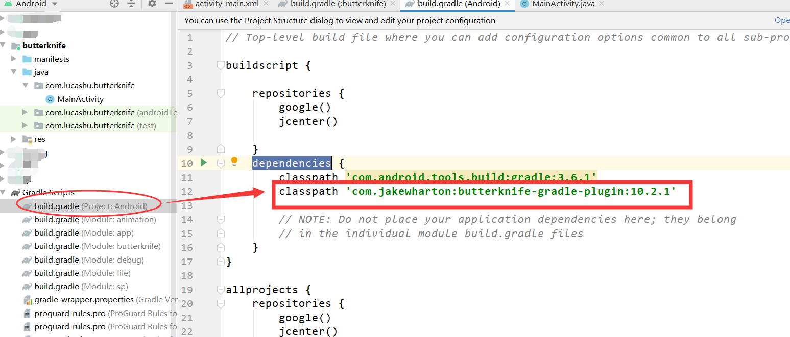 Android开发效率提升利器-ButterKnife最全使用详解及ButterKnife插件的使用_com.jakewharton:butterknife-compiler-CSDN博客
