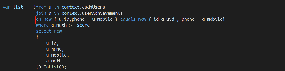.NET WebApi 实战第八讲之EF联查及linq语句on多条件_ef linq连表查询-CSDN博客