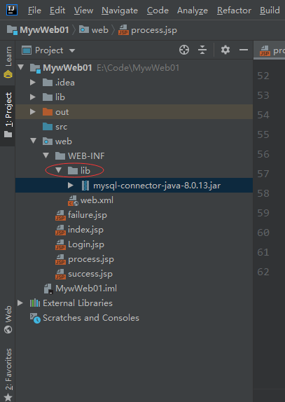 IDEA在jsp里实现MySQL8连接数据库并实现用户登录&经历许多报错，这次终于对了_idea连接数据库8代码-CSDN博客