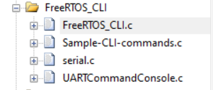 STM32环境下的FreeRTOS+CLI V1.0.4的移植_freertos cli 移植-CSDN博客