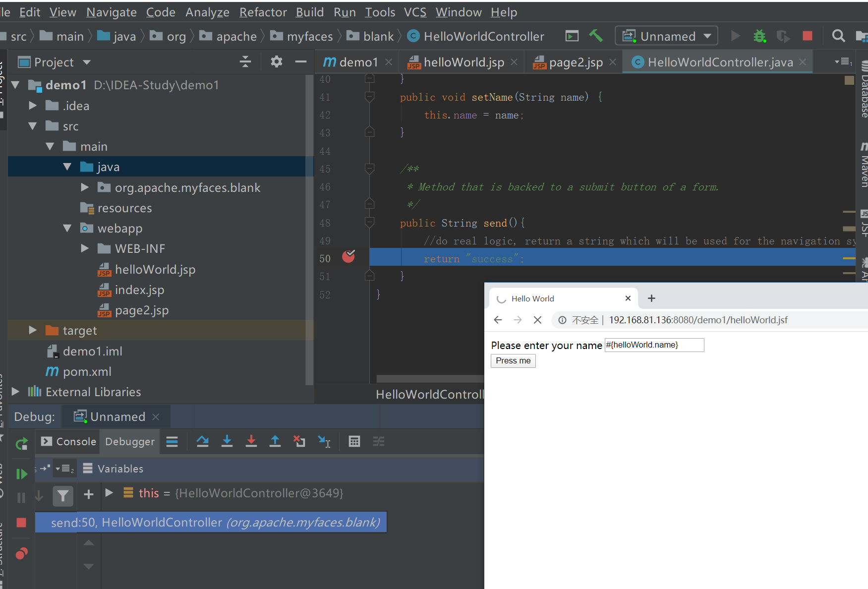 idea如何调用远程tomcat，并在本地idea中进行debug调试_idea 本地其他tomcatdebug调试-CSDN博客