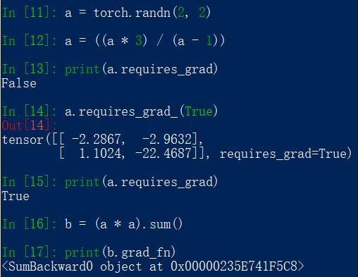 PyTorch自动求导：Autograd包案例详解_wulishinian的博客-CSDN博客