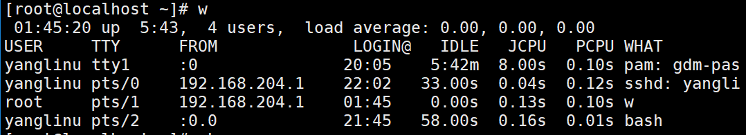 Linux 查看终端的命令以及ssh命令如何查询其它ssh终端的指令 Csdn博客