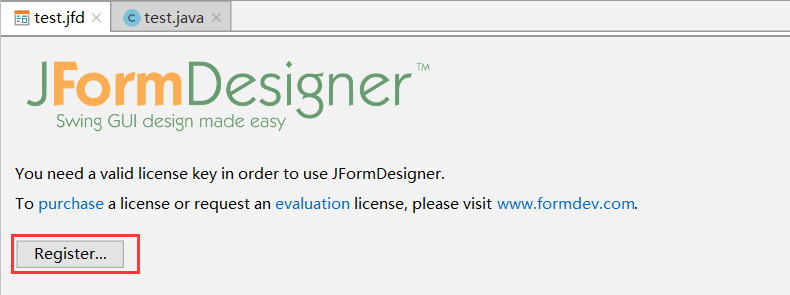 关于JFormDesigner注册的问题_jformdesigner key-CSDN博客