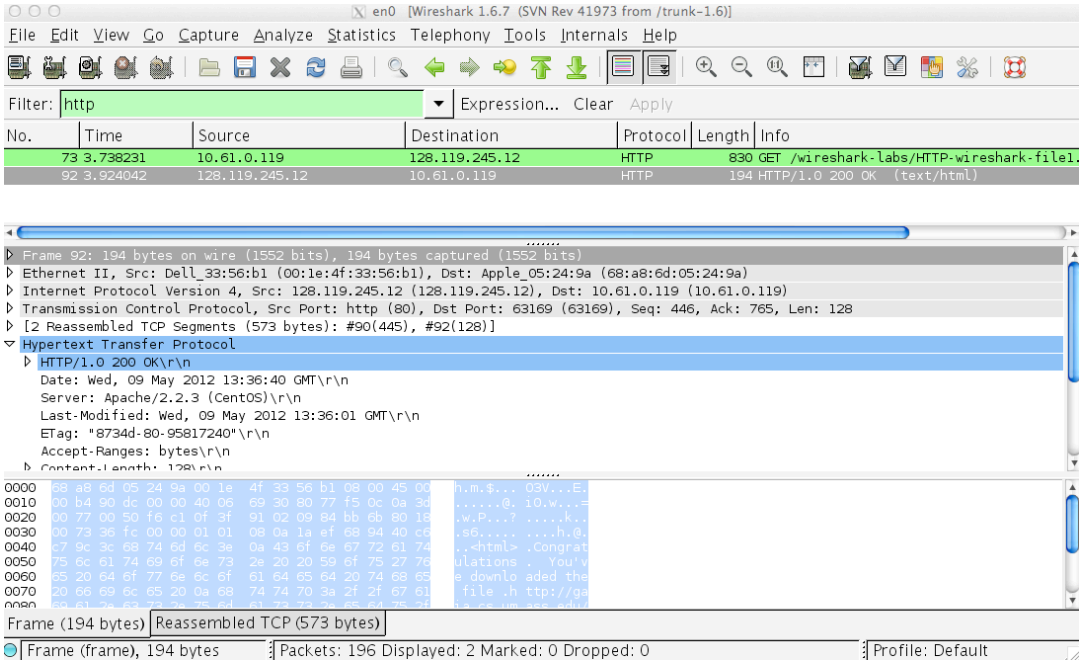 Wireshark Lab 2 : HTTP - Programmer Sought