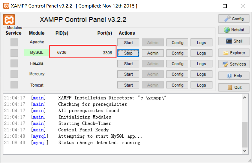 xampp安装过程及配置，xampp与Navicat连接，Navicat连接用户密码为空问题_navicat 连接数据库的密码能空着吗-CSDN博客