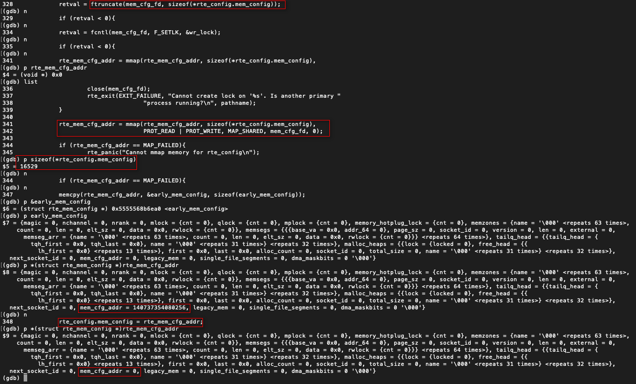 DPDK学习记录8 - 内存初始化1之共享mem_config和hugepage_info_dpdk共享内存-CSDN博客