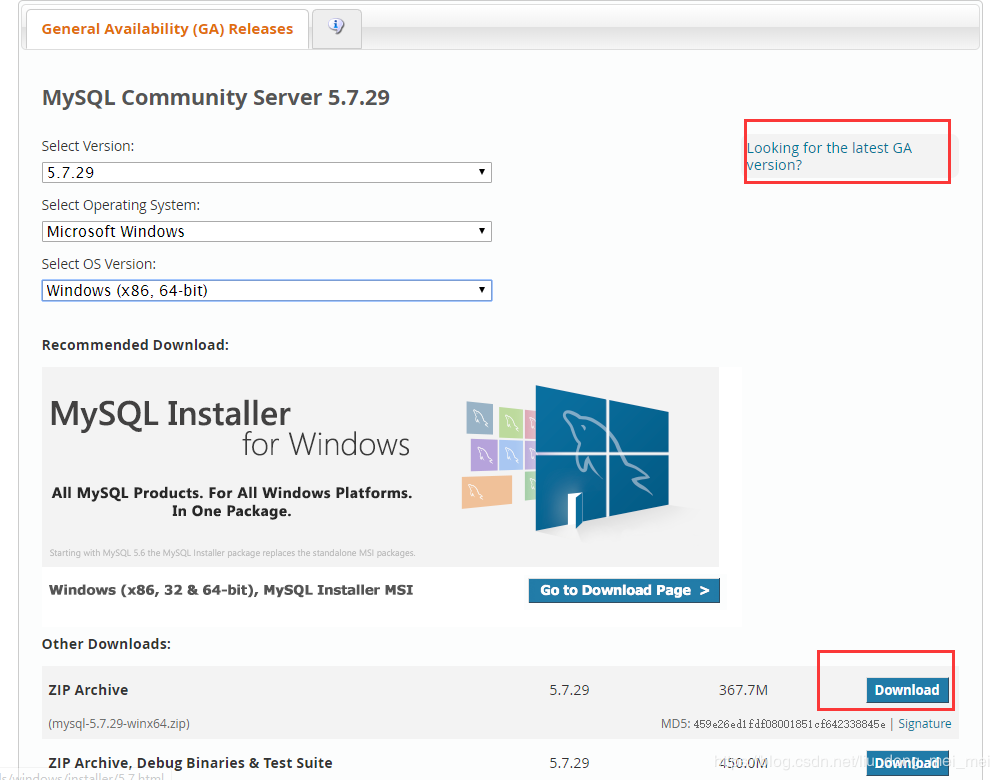 【安装教程】MySQL 5.7.29详细下载安装配置教程winx64_mysql-5.7.29.msi下载64位-CSDN博客