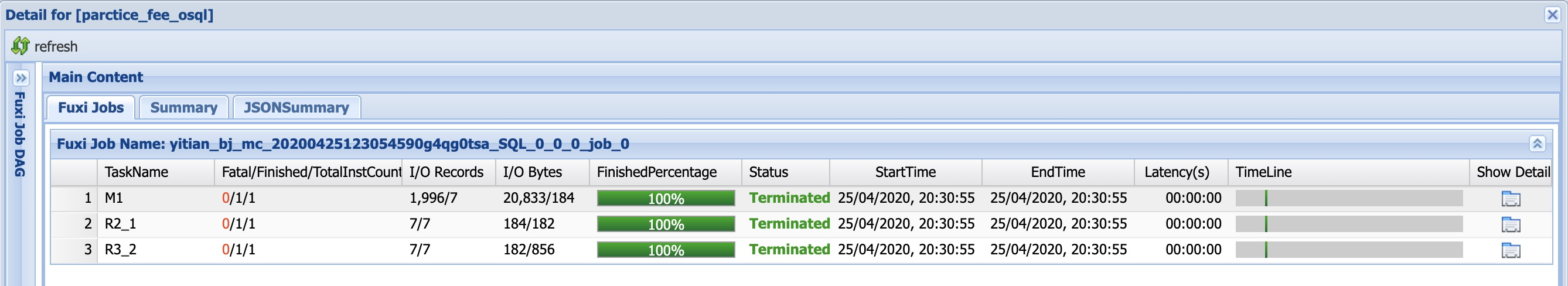 MaxCompute使用LogView查看Job信息_maxcompute job-CSDN博客