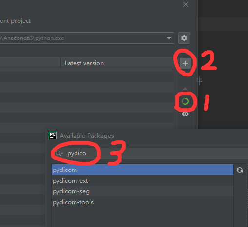 pycharm 安装 pydicom_pydicom安装-CSDN博客