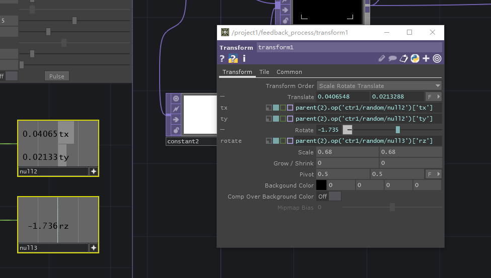 【TouchDesigner】Feedback的应用NO.1_touchdesigner feedback-CSDN博客