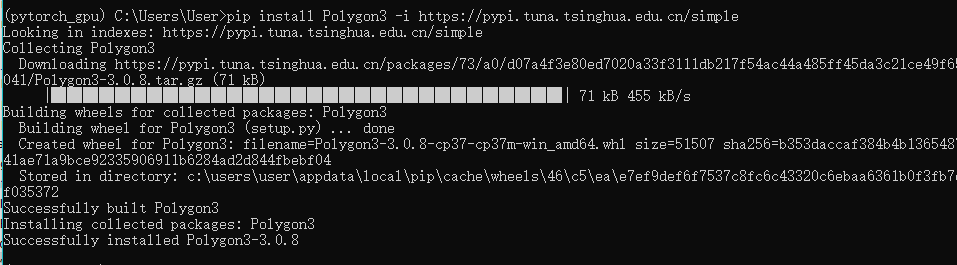 [已解决]：ModuleNotFoundError: No module named ‘Polygon‘_modulenotfounderror: no module named ...
