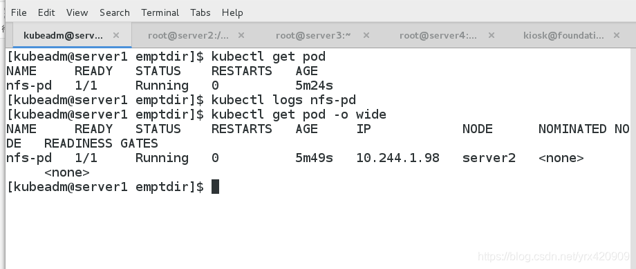 K8s之 Volumes配置管理(emptydir、hostpath、nfs方式挂载卷)hostpath挂载目录不能插入log Csdn博客