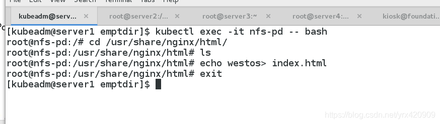 K8s之 Volumes配置管理(emptydir、hostpath、nfs方式挂载卷)hostpath挂载目录不能插入log Csdn博客
