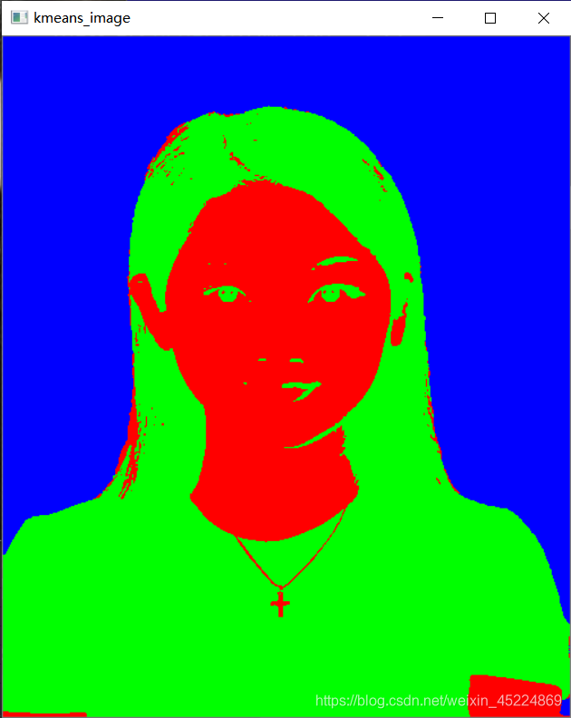 Opencv4学习笔记(52)——基于k Means聚类算法的证件照背景替换kmeans聚类换图片底色 Csdn博客