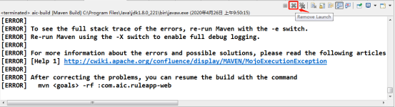 Solve Maven packaging error: Failed to clean project: Failed to delete - Programmer Sought