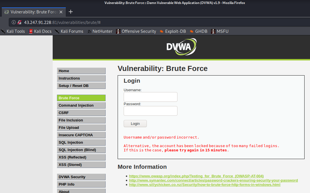dvwa学习-brute force（暴力破解）_dvwa brute force-CSDN博客