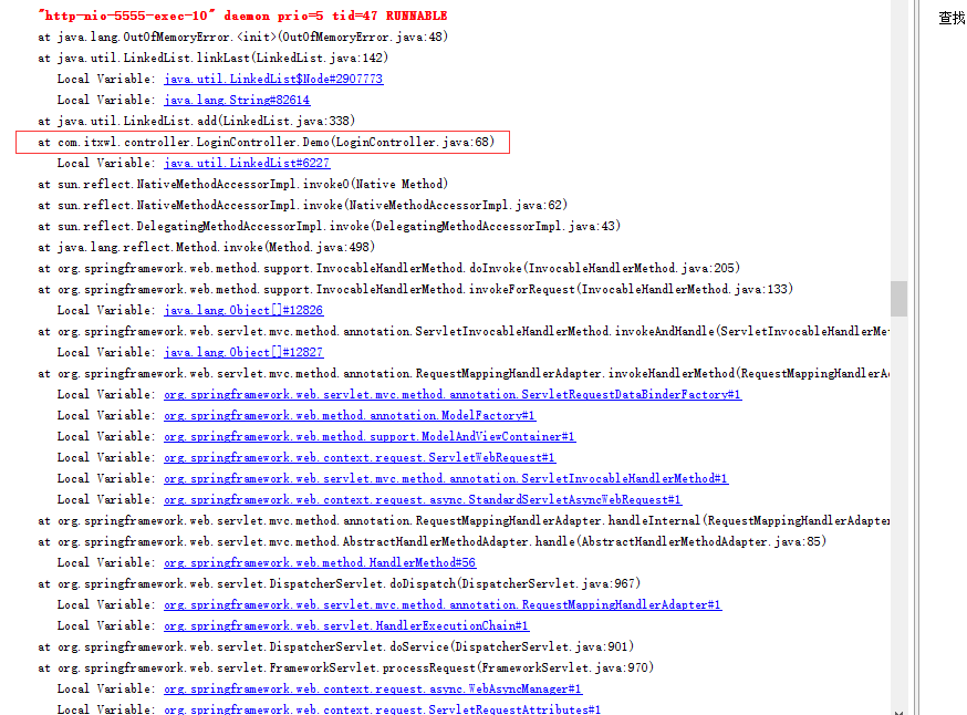 java(jdk)内存溢出分析工具(VisualVM)_jdk17 visualvm dump-CSDN博客
