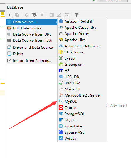 在IDEA中使用Database数据库管理工具_idea database missing driver files-CSDN博客