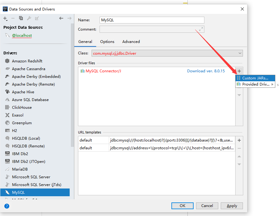 在IDEA中使用Database数据库管理工具_idea database missing driver files-CSDN博客