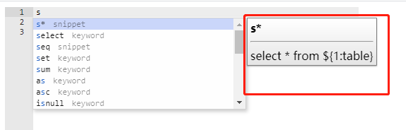ACE代码编辑器中自定义提示片段_ace.js自定义代码片段-CSDN博客