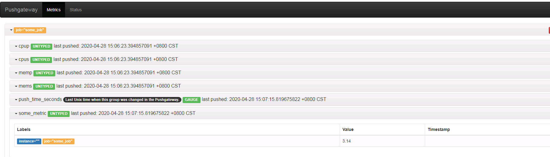 Prometheus+Pushgateway+Grafana可视化监控全流程，并实现自定义监控_pushgateway grafana_Lqsaber的博客-CSDN博客