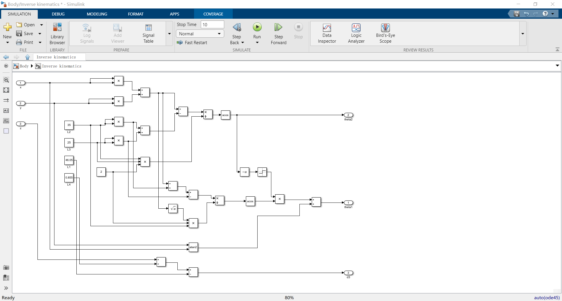 SimMechanics机械臂建模与仿真：利用Matlab的SimMechanics进行机械臂的模型搭建及动力学仿真（二）_机械臂动力学仿真_Verb、的博客-CSDN博客
