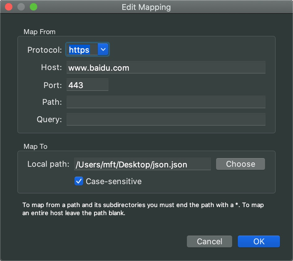 charles的Map Local功能（请求重定向到本地文件）_charles map local-CSDN博客