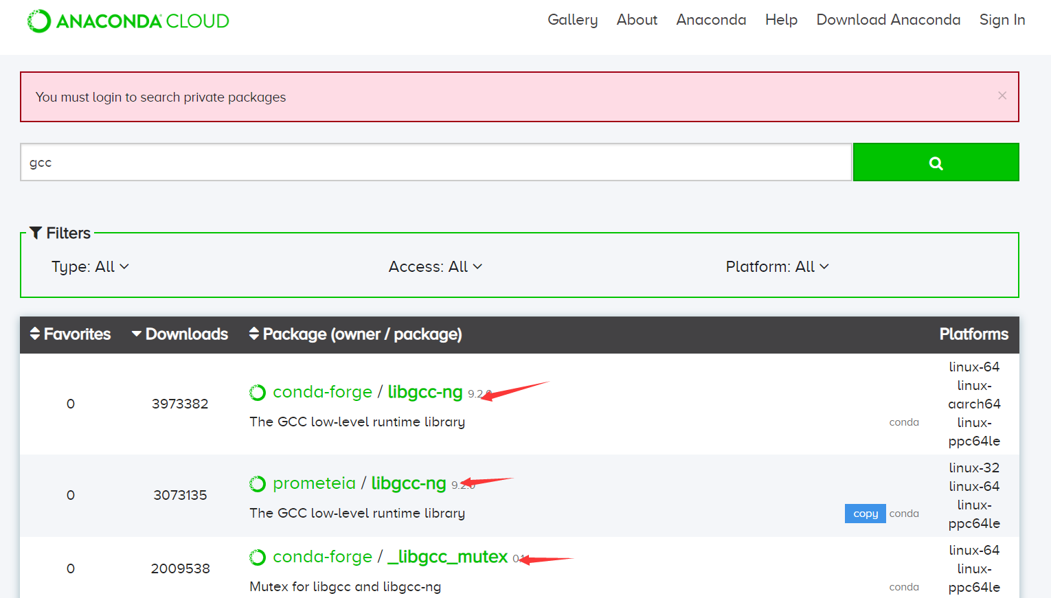 anaconda 搜索指定包\anaconda包库的“应用商店”_anaconda3 怎么搜索软件-CSDN博客