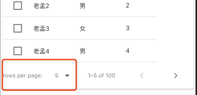 Flutter 分页功能表格控件flutter Paginateddatatable Csdn博客