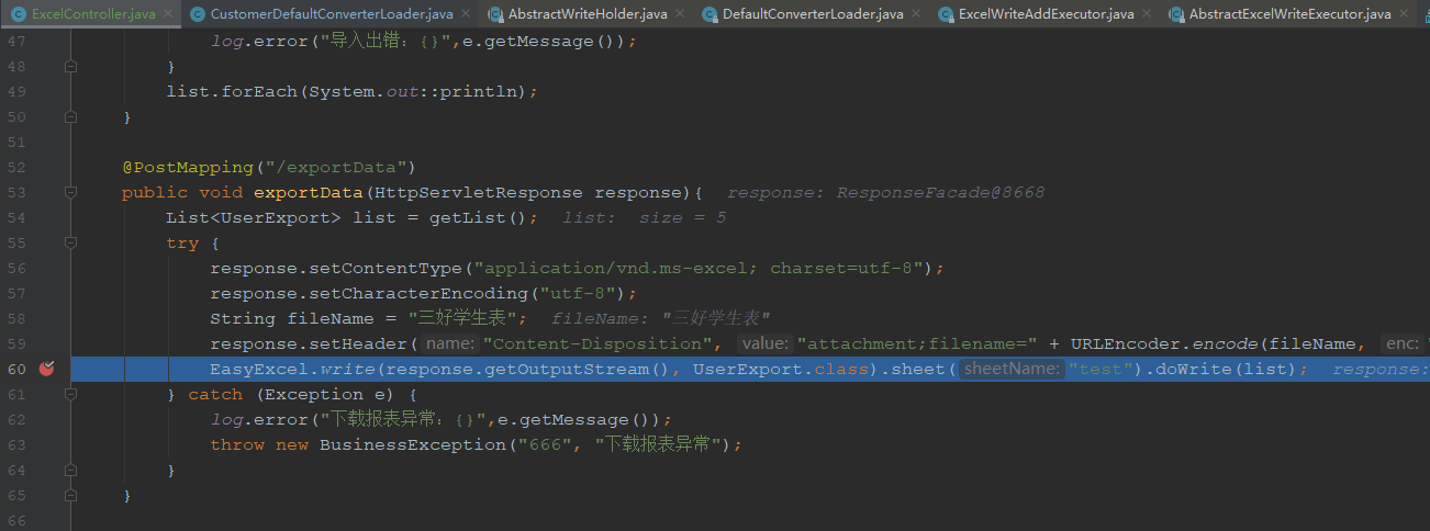 Easyexcel自定义converter全局加载器以及加载converter的个人总结excelproperty Converter Csdn博客 