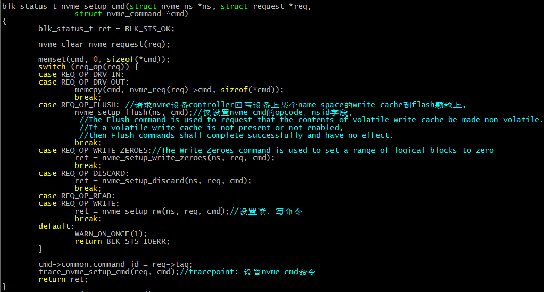 nvme req的dma映射与提交流程注释_dma的任务提交-CSDN博客