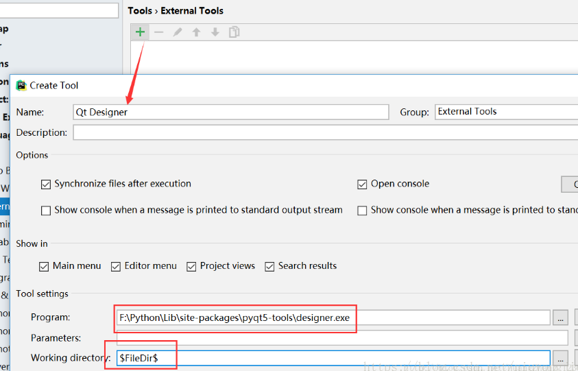 详细介绍 在pycharm配置designer_pycharm designer-CSDN博客
