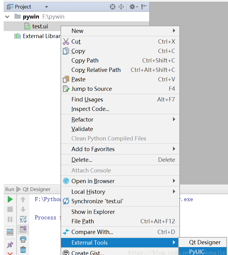 详细介绍 在pycharm配置designer_pycharm designer-CSDN博客