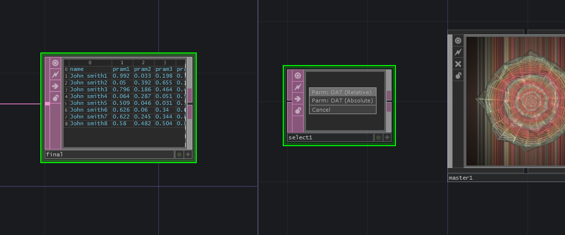 【TouchDesigner】用数据构建和控制图形NO.3_touchdesingner select元件-CSDN博客
